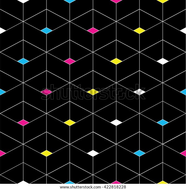 Cmyk Pattern Printing Company Stock Vector (Royalty Free) 422818228 ...