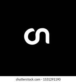 Cn Intials Letter Icon Logo Vector Stock Vector (Royalty Free ...