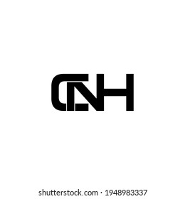 Cnh Letter Original Monogram Logo Design Stock Vector (Royalty Free ...