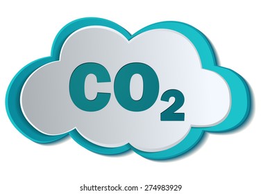 Co2 Carbon Dioxide Formula Chemistry Symbol Stock Vector (Royalty Free ...