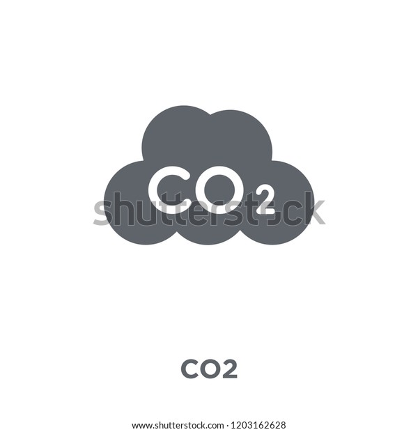 Co2 Icon Co2 Design Concept Collection Stock Vector (Royalty Free ...