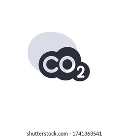Co2 Modern Icon Pictogram Stock Vector (Royalty Free) 1741363541 ...