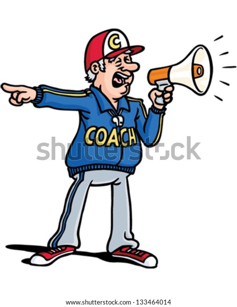 1 953 Football coach cartoon bilder, arkivfotografier og vektorer ...
