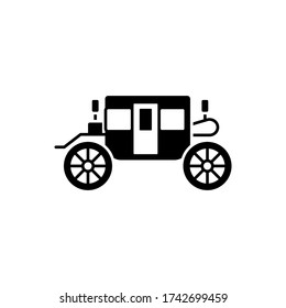 Coach Icon Simple Vector Public Transport Stock Vector (Royalty Free ...