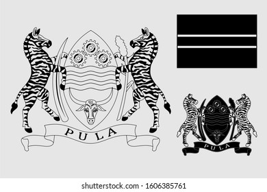 165 Botswana coat of arms Images, Stock Photos & Vectors | Shutterstock