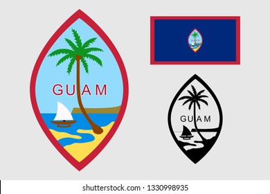 94 Guam coat of arms Images, Stock Photos & Vectors | Shutterstock