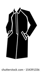 Coat Vector Illustration Stock Vector (Royalty Free) 154391336 ...