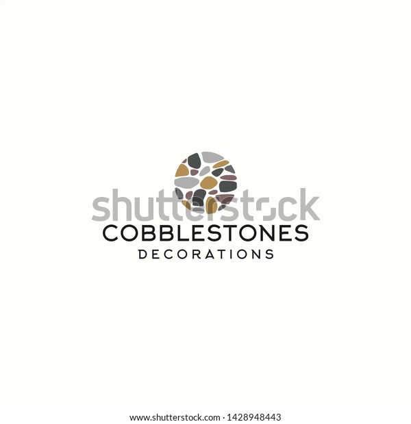 Cobblestones Logo Icon Illustration Vector Graphic Stock Vector ...