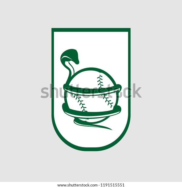 Cobra Baseball Logo Vector Illustration Stock Vector (Royalty Free ...
