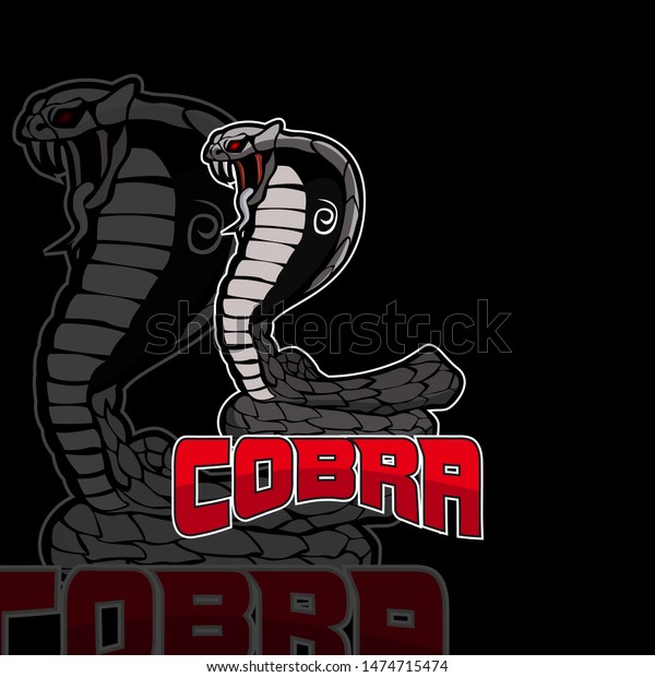Cobra Mascot Logo Design Vector Modern Stock Vector (Royalty Free ...