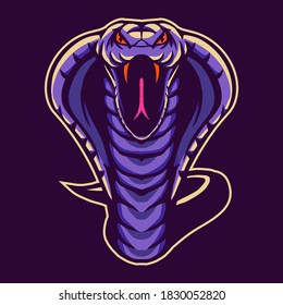 Cobra Snake Vector Illustration Design Stock Vector (Royalty Free ...