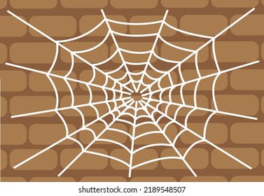 Cobweb On Wall Editable Clip Art Stock Vector (Royalty Free) 2189548507 ...
