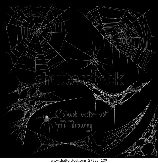 Cobweb Set Stock Vector (Royalty Free) 293254109 Cobweb Set Stock Vector (Royalty Free) 293254109