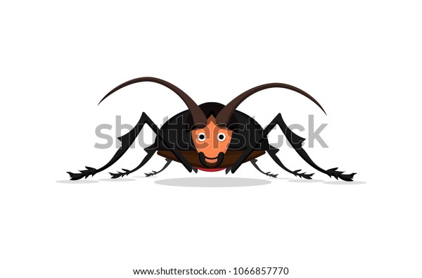 Cockroach Toy Cartoon Stock Vector (Royalty Free) 1066857770 | Shutterstock