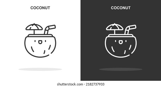 18,380 Coconut Vector Simple Images, Stock Photos & Vectors | Shutterstock