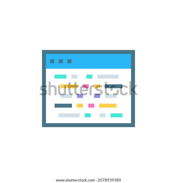 Code Development Icon Vector Logotype Stock Vector Royalty Free 2078939389 Shutterstock