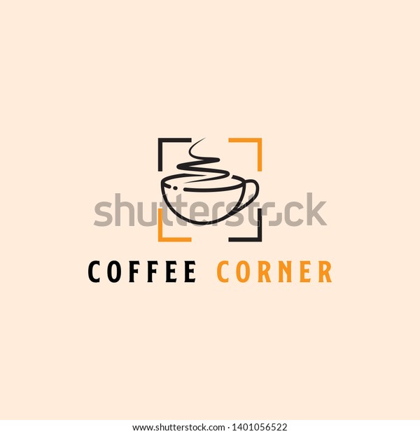 Coffee Corner Logo Design Modern Clever Stock Vector (Royalty Free ...