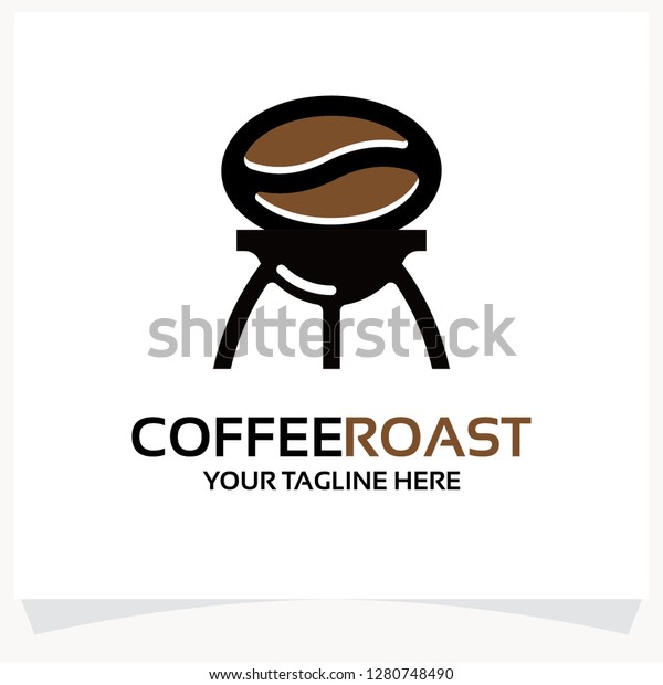 Coffee Roast Logo Template Design Vector Stock Vector (Royalty Free ...