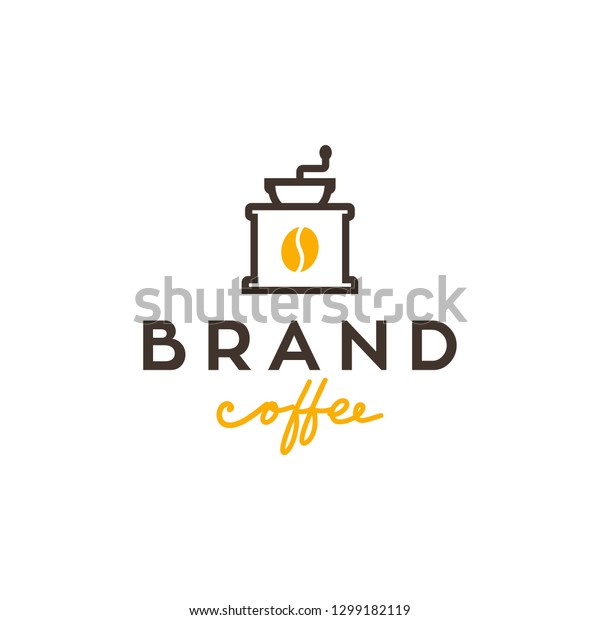 Coffee Roaster Logo Design 库存矢量图（免版税）1299182119 | Shutterstock