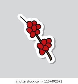 Coffee Tree Doodle Icon Stock Vector (Royalty Free) 787952566 ...