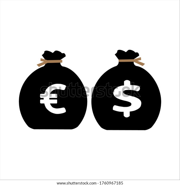 Coffers Money Vector Icon Logo Symbol Stock Vector (Royalty Free ...