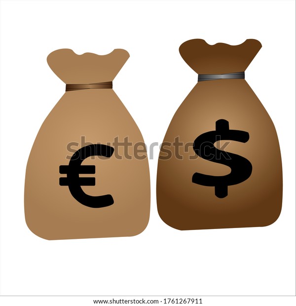 Coffers Money Vector Icon Logo Symbol Stock Vector (Royalty Free ...