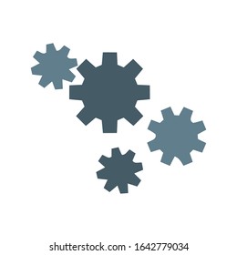 Cog Icon Graphic Design Projects Stock Vector (Royalty Free) 1642779034 ...