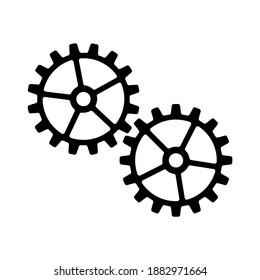 Cog Icon Graphic Design Projects Stock Vector (Royalty Free) 1882971664 ...