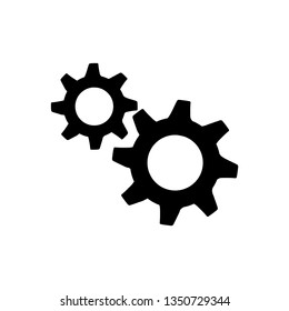Cog Wheel Simple Doodle Vector Stock Vector (Royalty Free) 1350729344 ...