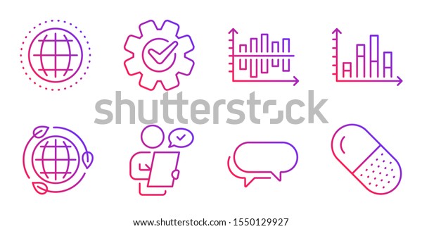 Cogwheel Diagram Graph Diagram Chart Line Stock Vector (Royalty Free ...