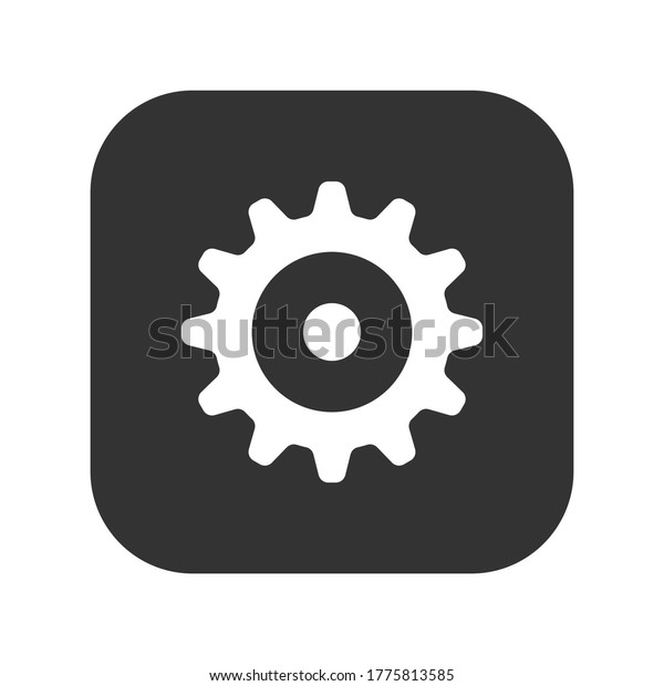 Cogwheel Icon Sprocket Wheel Logo Settings Stock Vector (Royalty Free ... Cogwheel Icon Sprocket Wheel Logo Settings Stock Vector (Royalty Free ...