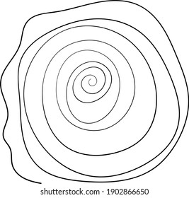 Coil Illustration Vector Coil Transparent Background Stock Vector ...