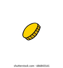 Coin Doodle Icon Stock Vector (Royalty Free) 686843161 | Shutterstock
