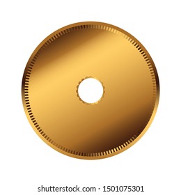 Coin Penny Hole Stock Vector (Royalty Free) 1501075301 | Shutterstock