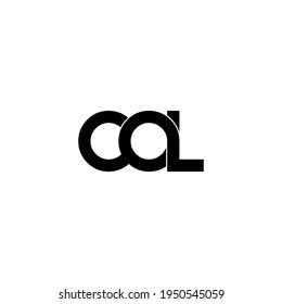 Col Letter Original Monogram Logo Design Stock Vector (Royalty Free ...