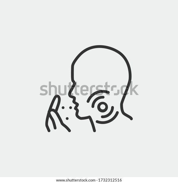 Cold Cough Flu Sore Throat Vector Stock Vector (Royalty Free ...