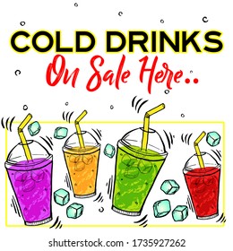 91 Cold drinks sold here sign Images, Stock Photos & Vectors | Shutterstock