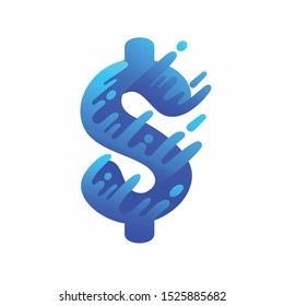 Cold Money Logo Design Concept Stock Vector (Royalty Free) 1525885682 ...