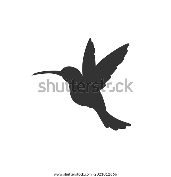 Colibri Logo Icon Vector Designs Illustration Stock Vector (Royalty ...
