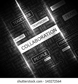 5,811 Collaboration word cloud Images, Stock Photos & Vectors ...