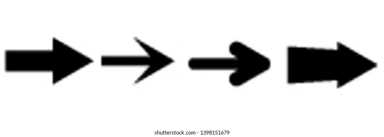 Collection Arrows Icons Down Trend Vector Stock Vector (Royalty Free ...