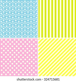 Collection Backgrounds Delicate Colors Stock Vector (Royalty Free ...