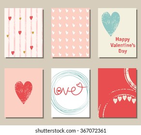 Collection Card Templates Stock Vector (Royalty Free) 367072361 ...