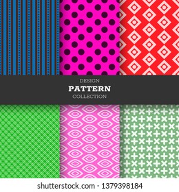 Black White Neon Memphis Style Geometric Stock Vector (Royalty Free ...