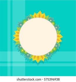 Collection Cute Frame Flower Stock Vector (Royalty Free) 575396938 ...