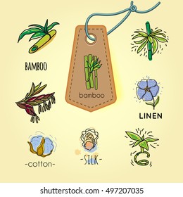 Collection Drawings Print Labels Badgesvector Icon Stock Vector ...
