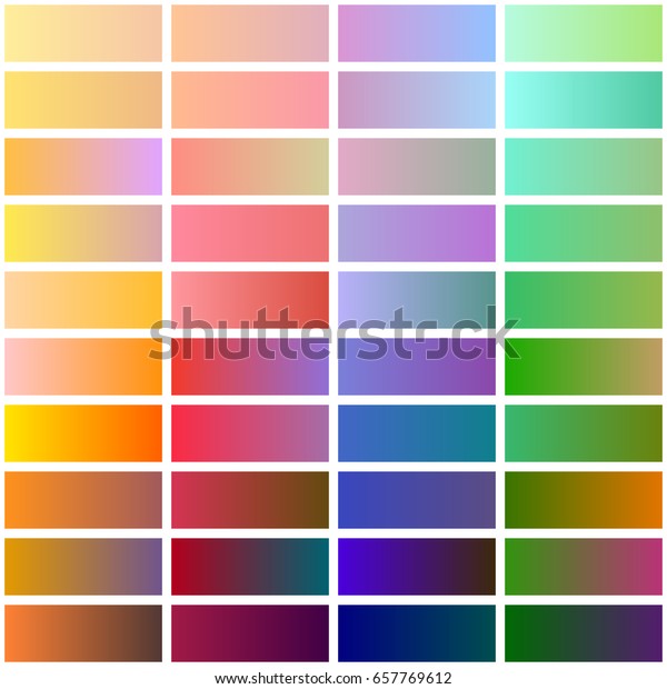 Collection Fine Gradients Suitable Web Backgrounds Stock Vector ...