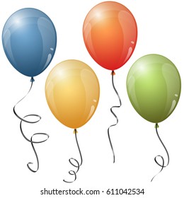 22,756 Four Balloons Images, Stock Photos & Vectors | Shutterstock