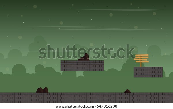 Collection Ground Game Background Style Stock Vector (Royalty Free ...