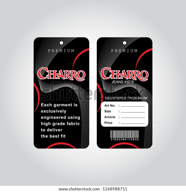 Collection Hang Tag Label Sticker Design Stock Vector (Royalty Free ...